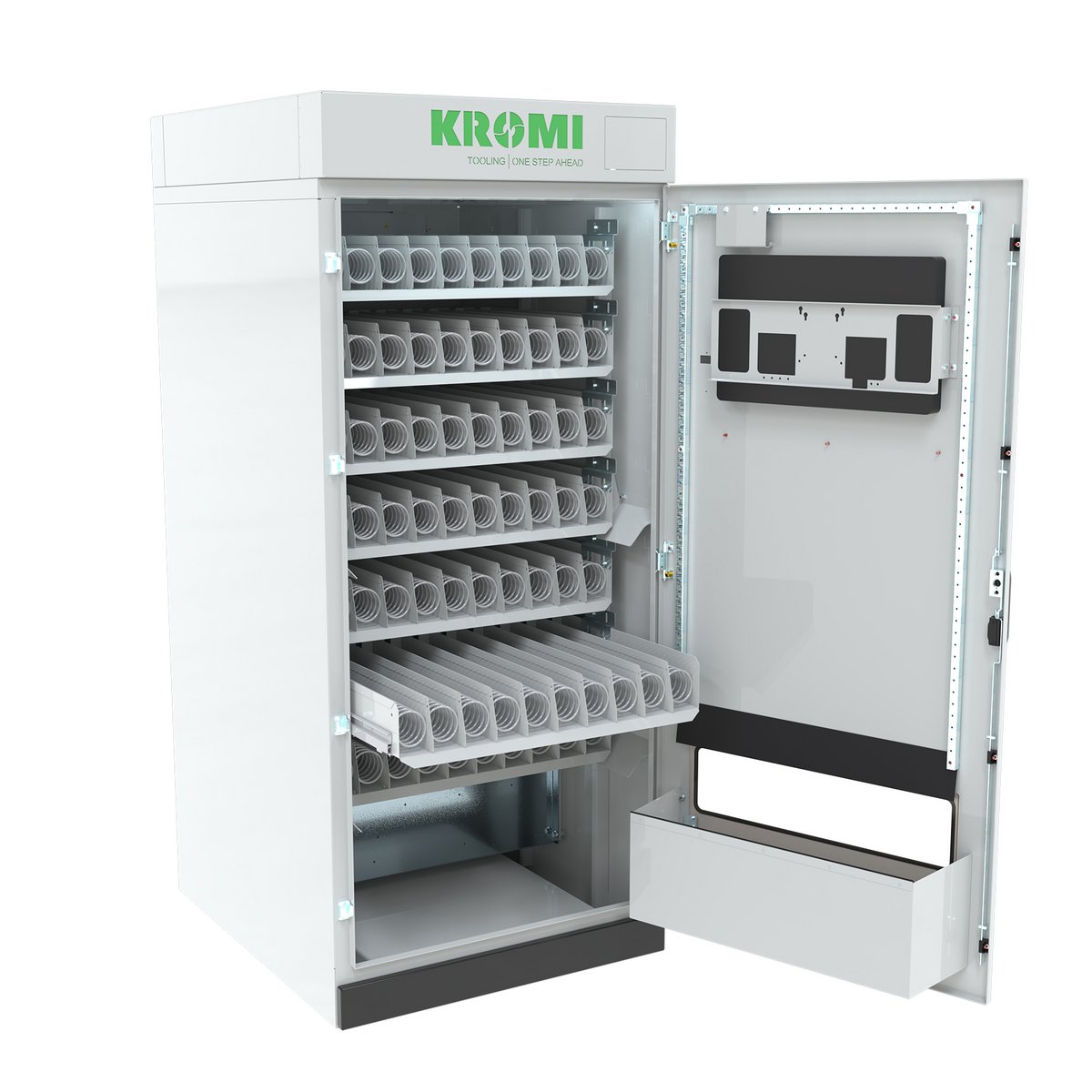 The right tool at the click of a button with KROMI cabinets