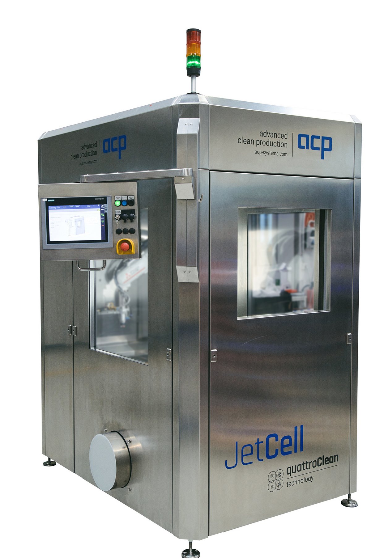 Standardised JetCell CO2 Snow Jet Cleaning Cell